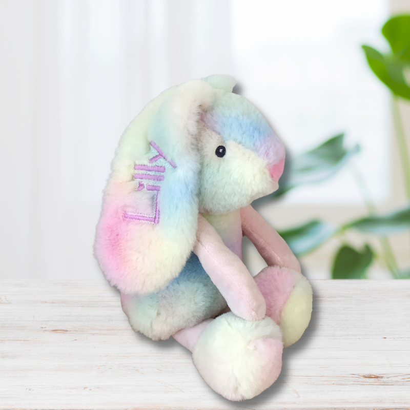 Personalised Bunny Australia - Frankie Rainbow Bunny 25cm | Bunny & Co ...